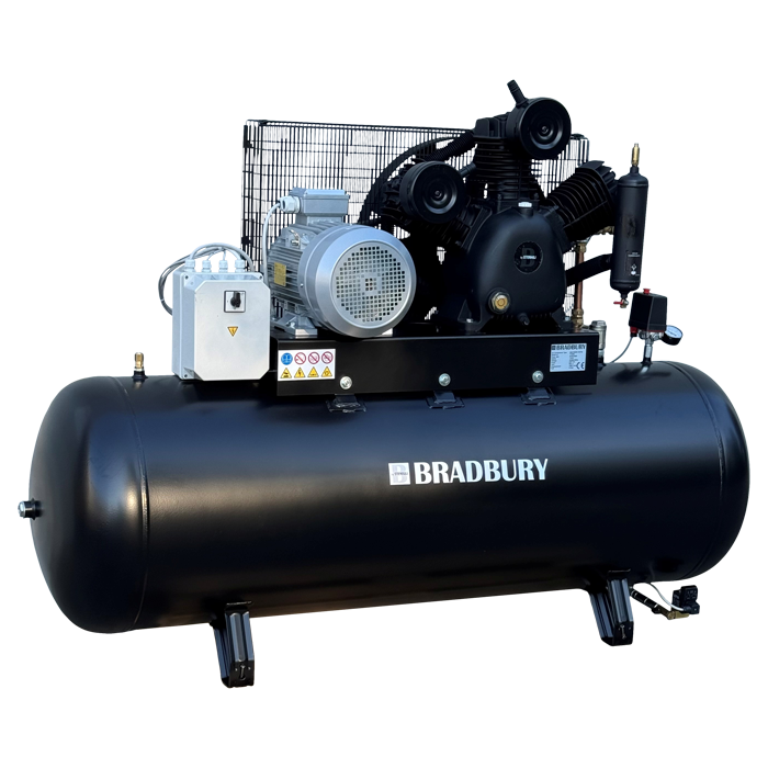 Stenhøj | Stempelkompressor i støbejerns | Kraftfuld 10 hk